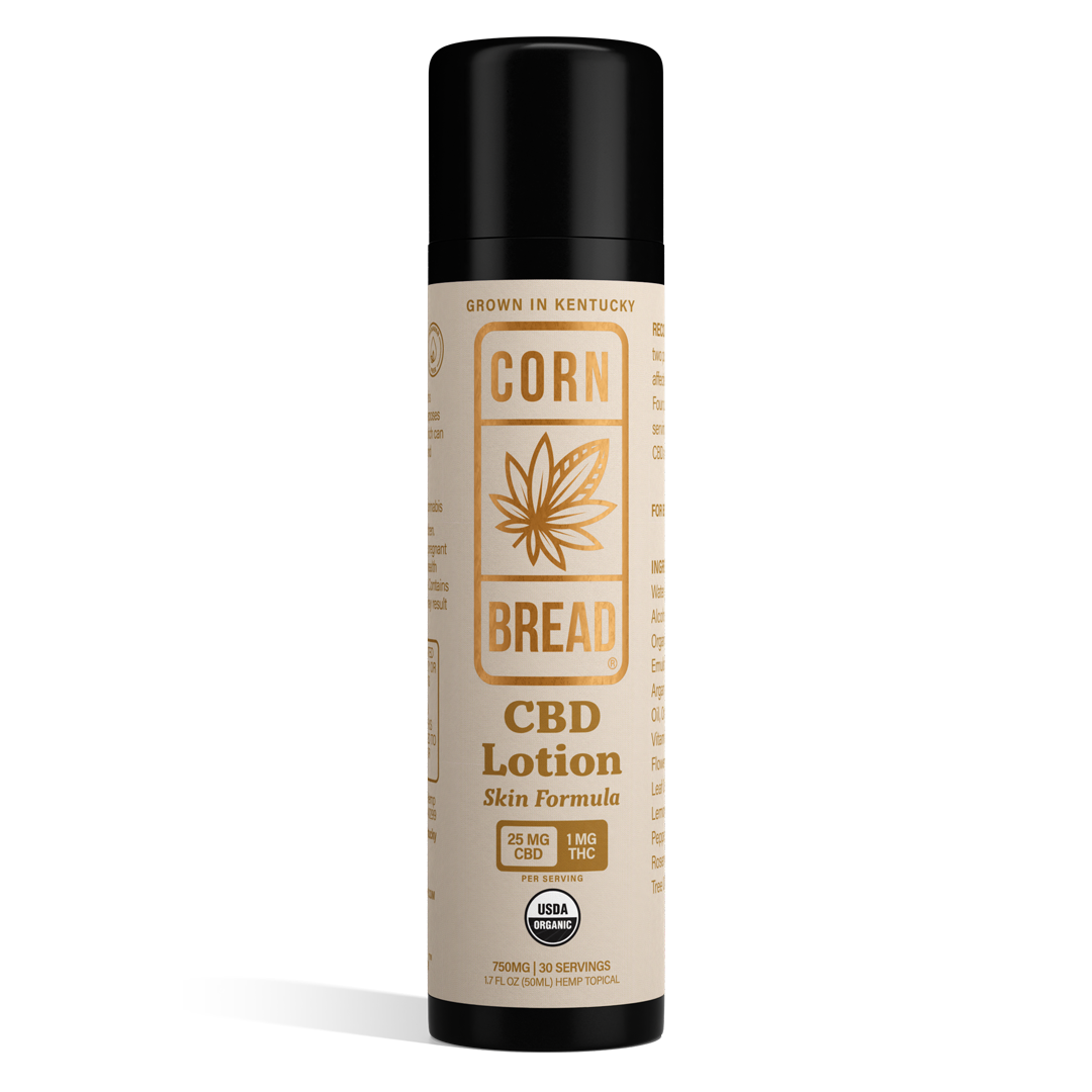 CBD Lotion for Skin - Buy CBD for Skin - Cornbread Hemp®
