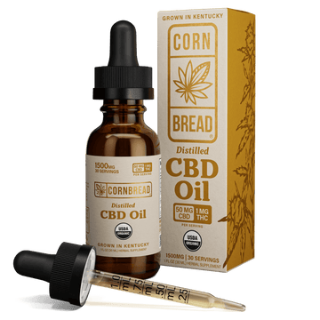Full Spectrum CBD Oil - CBD Oil with THC - Cornbread Hemp®