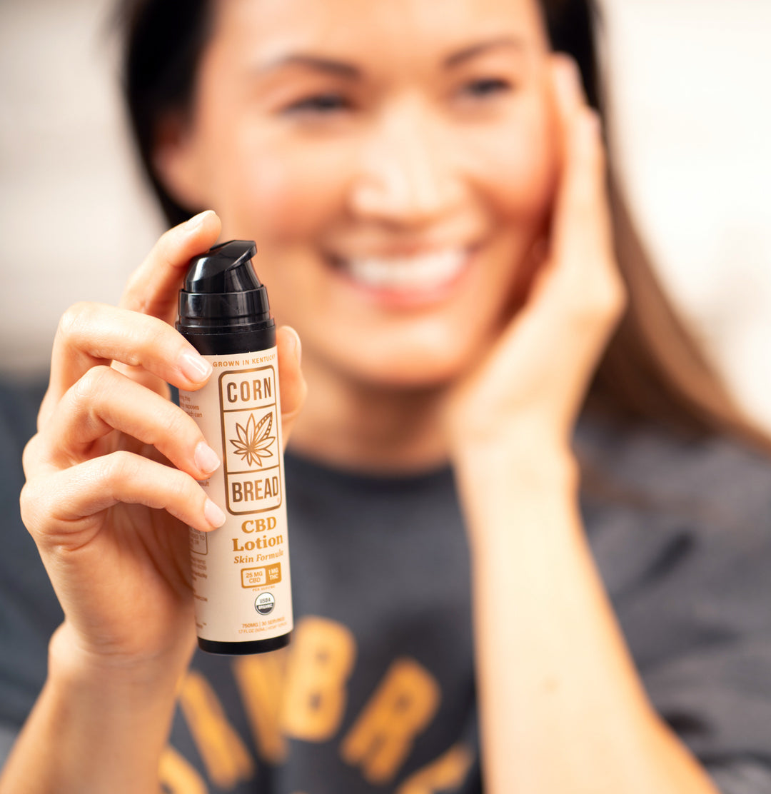CBD Lotion for Skin - Buy CBD for Skin - Cornbread Hemp®